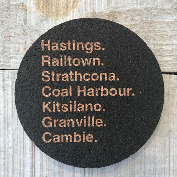 Reclaimed Print Co | We print on wood | Vancouver Street Sign