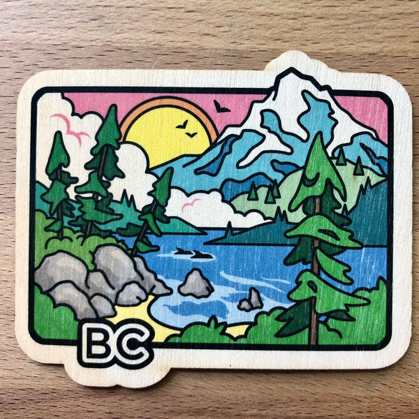 BC Crest – Reclaimed Print Co