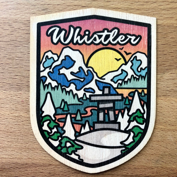 Whistler Crest – Reclaimed Print Co